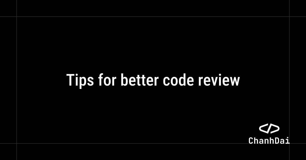 Tips for better code review | Francis Masha